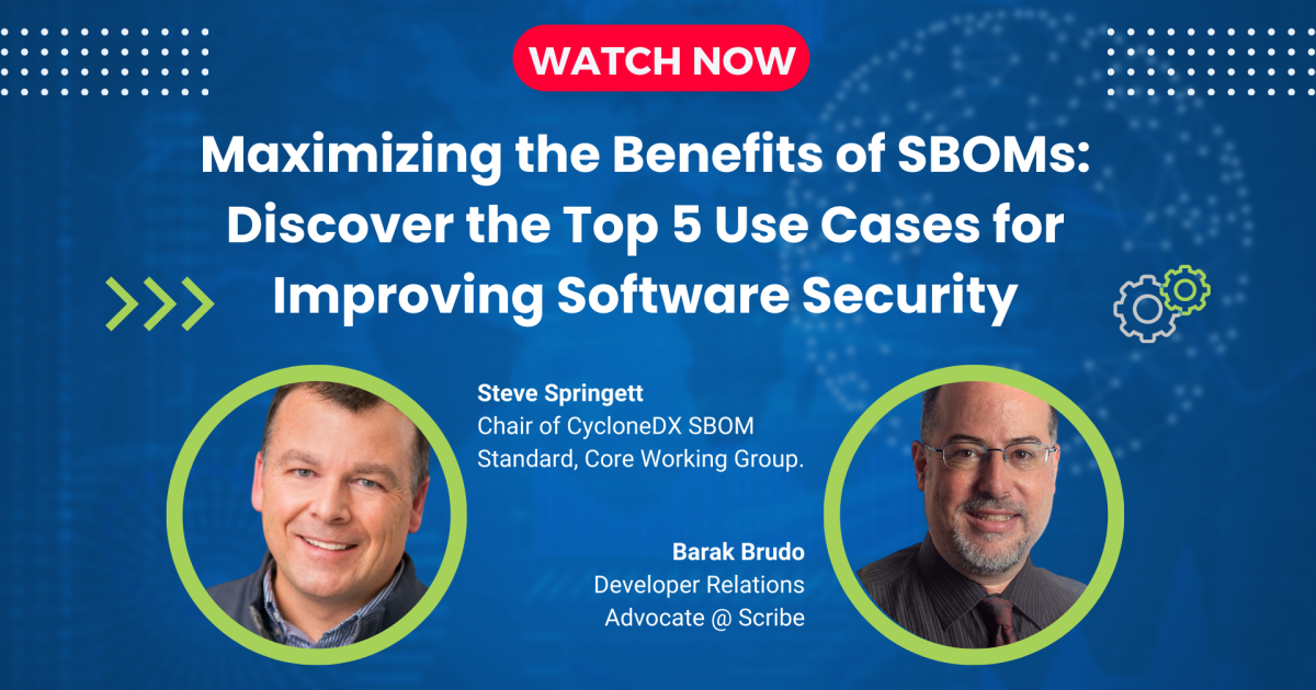 Maximizing SBOMs - Top 5 Use Cases for Improving Software Security